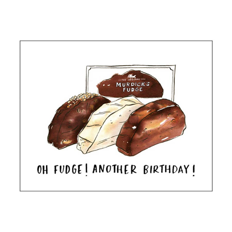 Oh Fudge! Mackinac Island Birthday Card – Applecore General Store